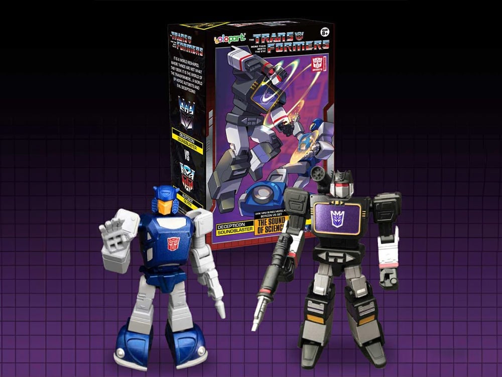 Transformers Soundblaster vs. Glyph BotCon 2025 Exclusive Advanced ...