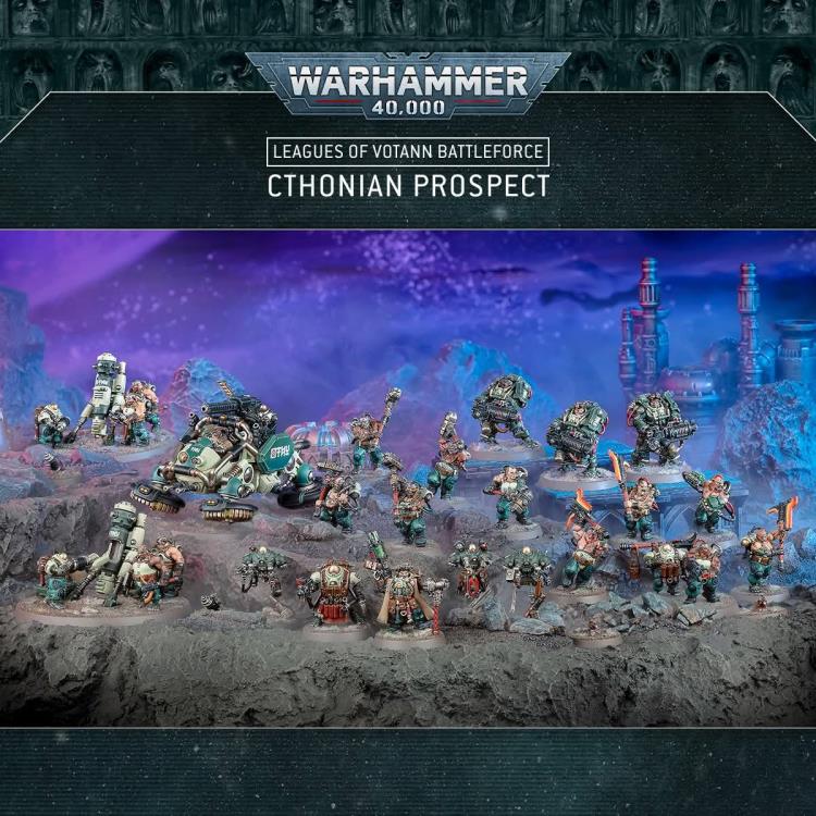 Warhammer 40,000 Leagues of Votann Battleforce Cthonian Prospect ...