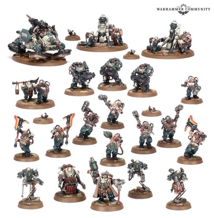 Warhammer 40,000 Leagues of Votann Battleforce Cthonian Prospect ...