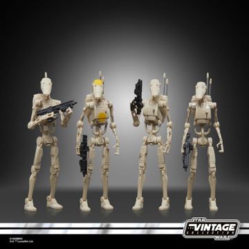 Star Wars: The Vintage Collection Battle Droid Build Up Action Figure ...