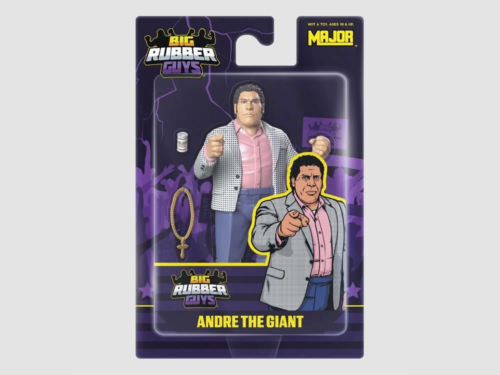 Big Rubber Guys Andre the Giant (Street Clothes) Figure