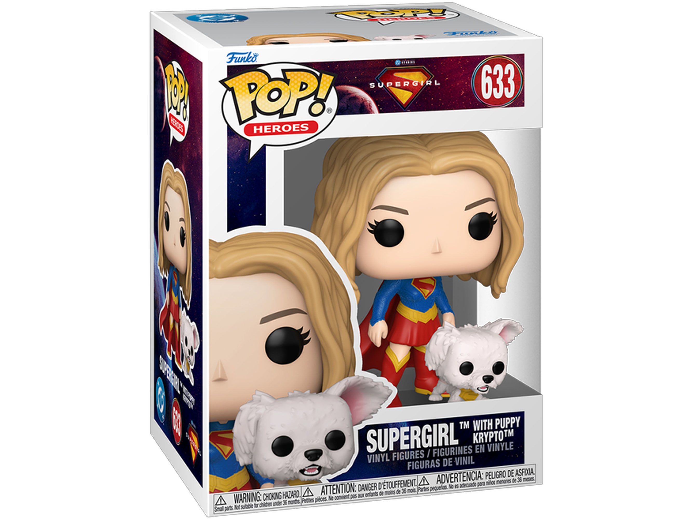 Supergirl Pop! & Buddy #633 Supergirl with Puppy Krypto