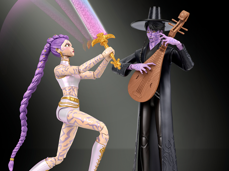 KPop Demon Hunters Rumi & Jinu: Finale Battle Action Figure Two-Pack