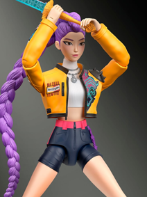 KPop Demon Hunters HUNTR/X Rumi “How It's Done" Action Figure