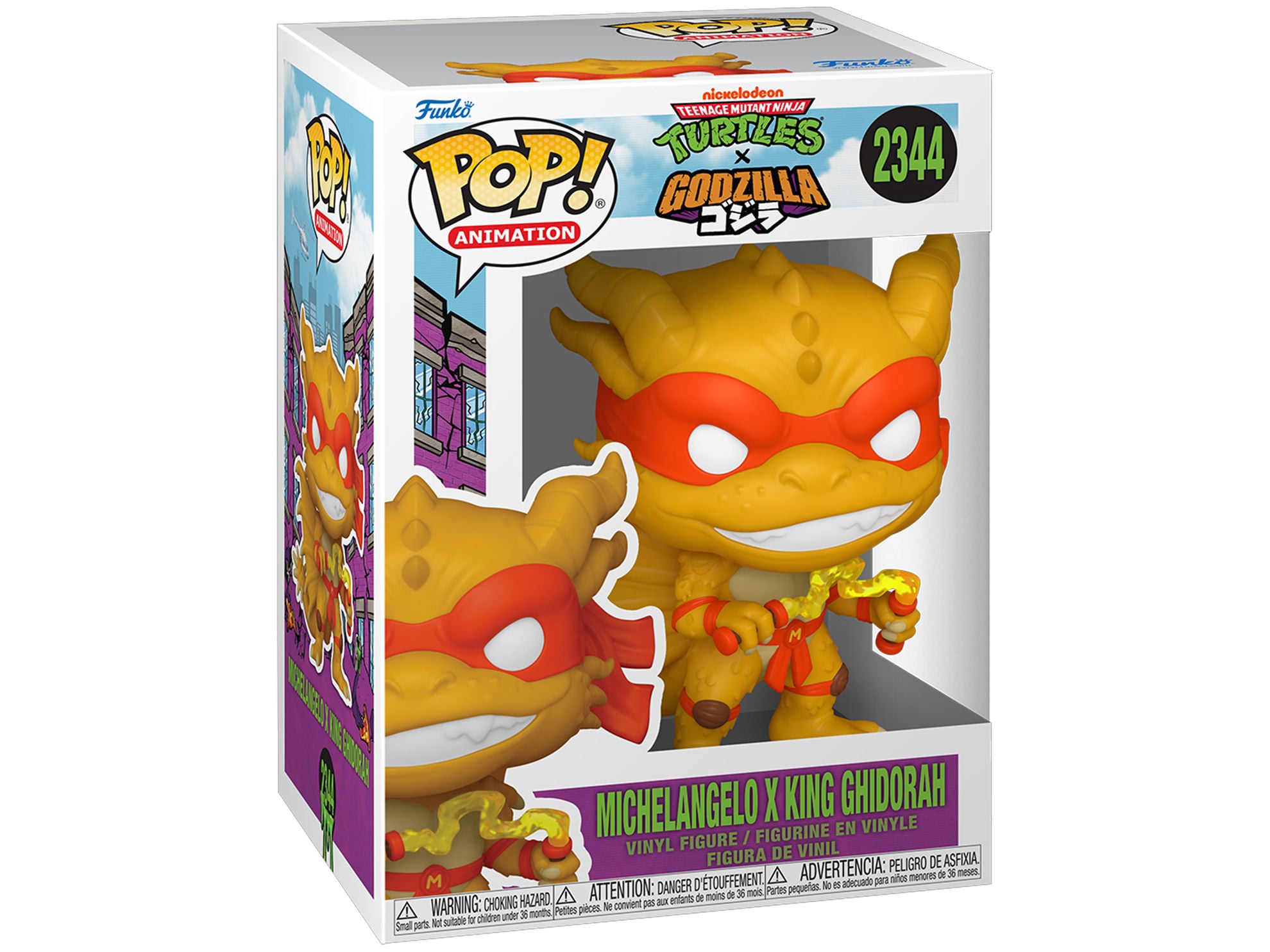 Teenage Mutant Ninja Turtles x Godzilla Pop! Animation #2344 ...