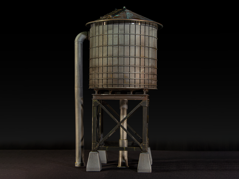 Ultimate Rooftop Water Tower 1/12 Scale Diorama