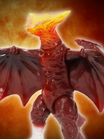 Gamera: Guardian of the Universe (1995) Middle Size Series Gyaos (Final ...