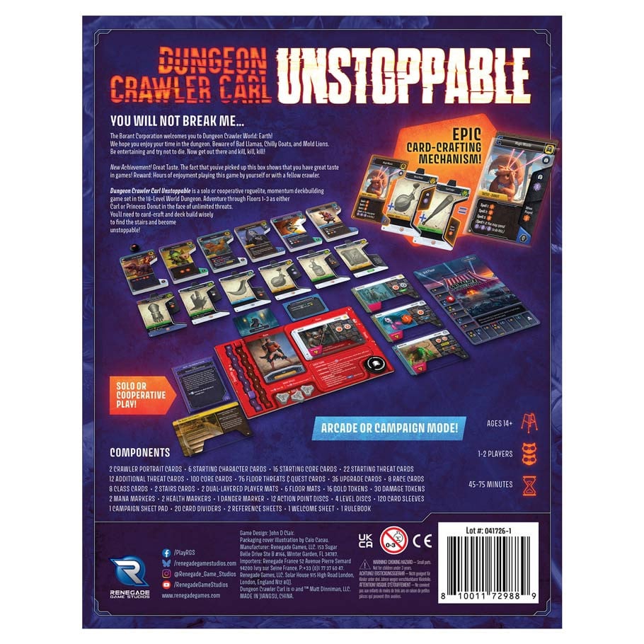 Dungeon Crawler Carl Unstoppable