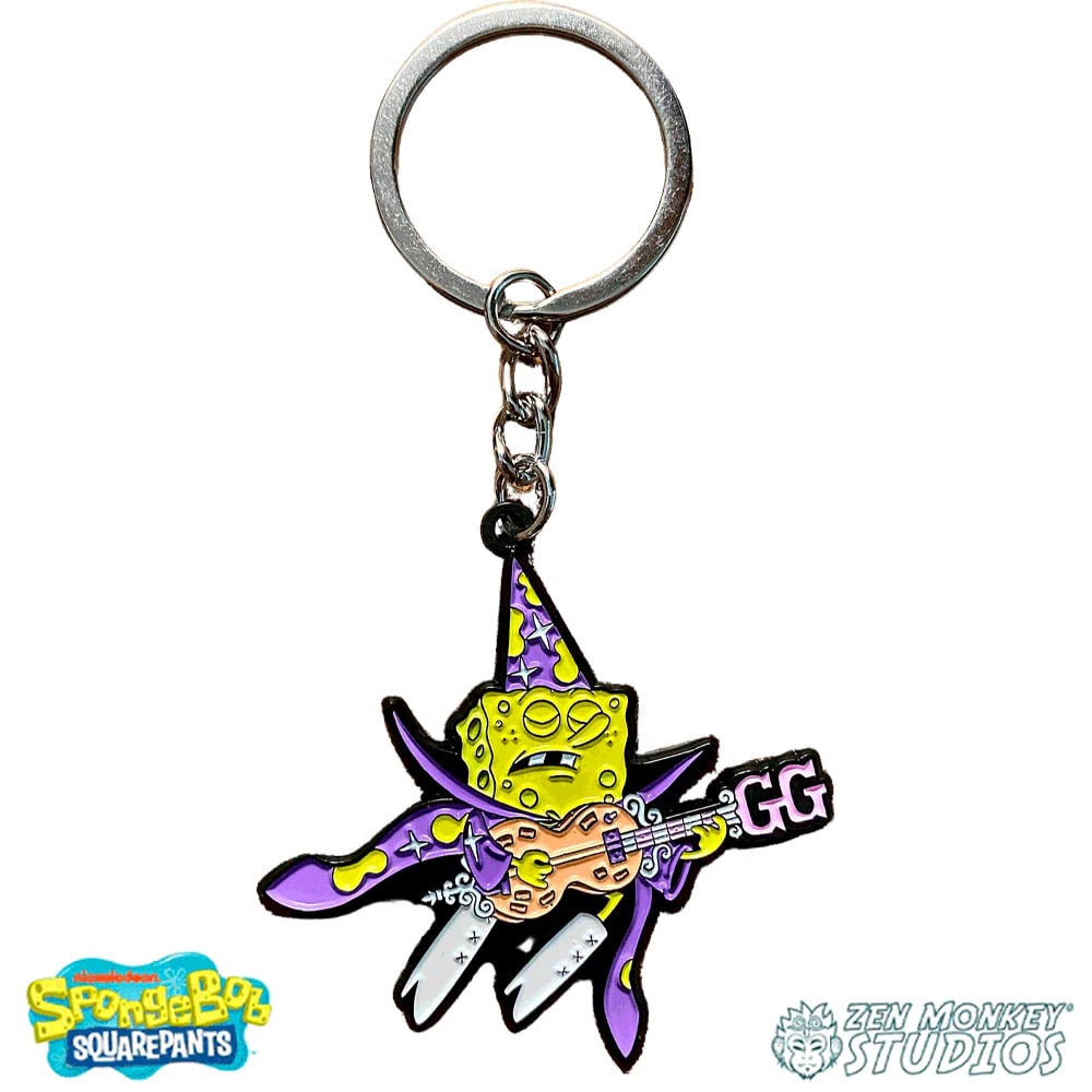 SpongeBob SquarePants Goofy Goober Wizard Keychain