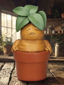 Harry Potter VPBP-049 Mandrake Palm-Sized Vinyl Piggy Bank