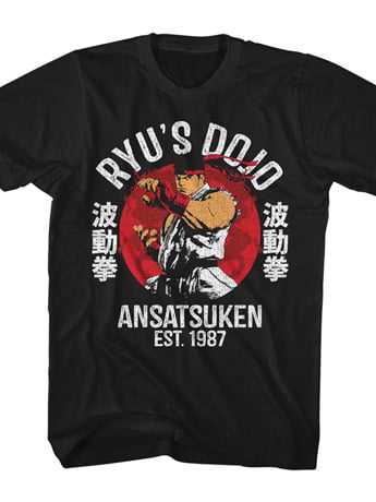 Street Fighter Ryu's Dojo T-Shirt
