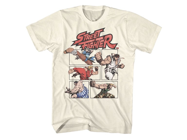 Street Fighter Action Comic T-Shirt