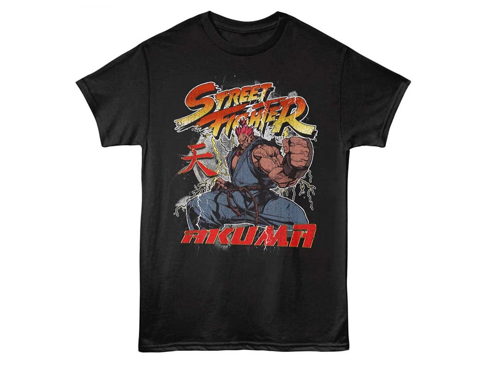 Street Fighter Elemental Akuma T-Shirt