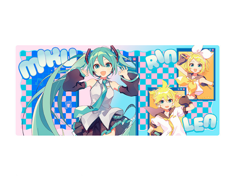 Hatsune Miku Miku & Friends XXL Mousepad