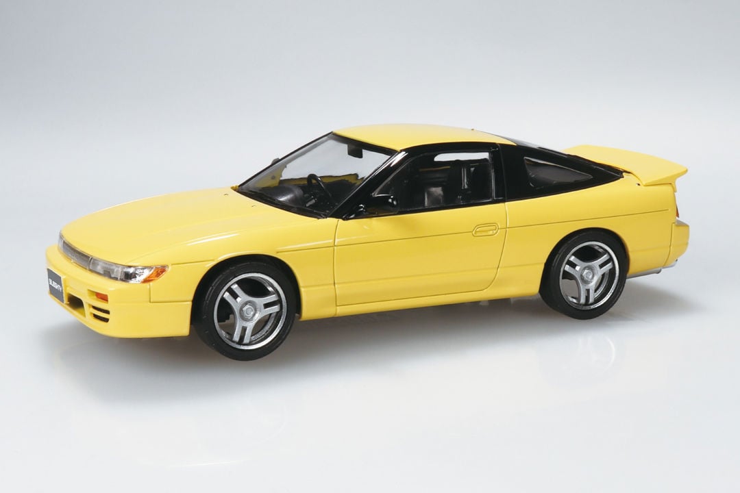 Aoshima Snap Kit No.27CU-YW Nissan Sileighty Custom (Yellow) 1/32 Scale ...