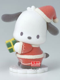 Sanrio Fluffy Puffy Pochacco (Santa Ver.) Figure