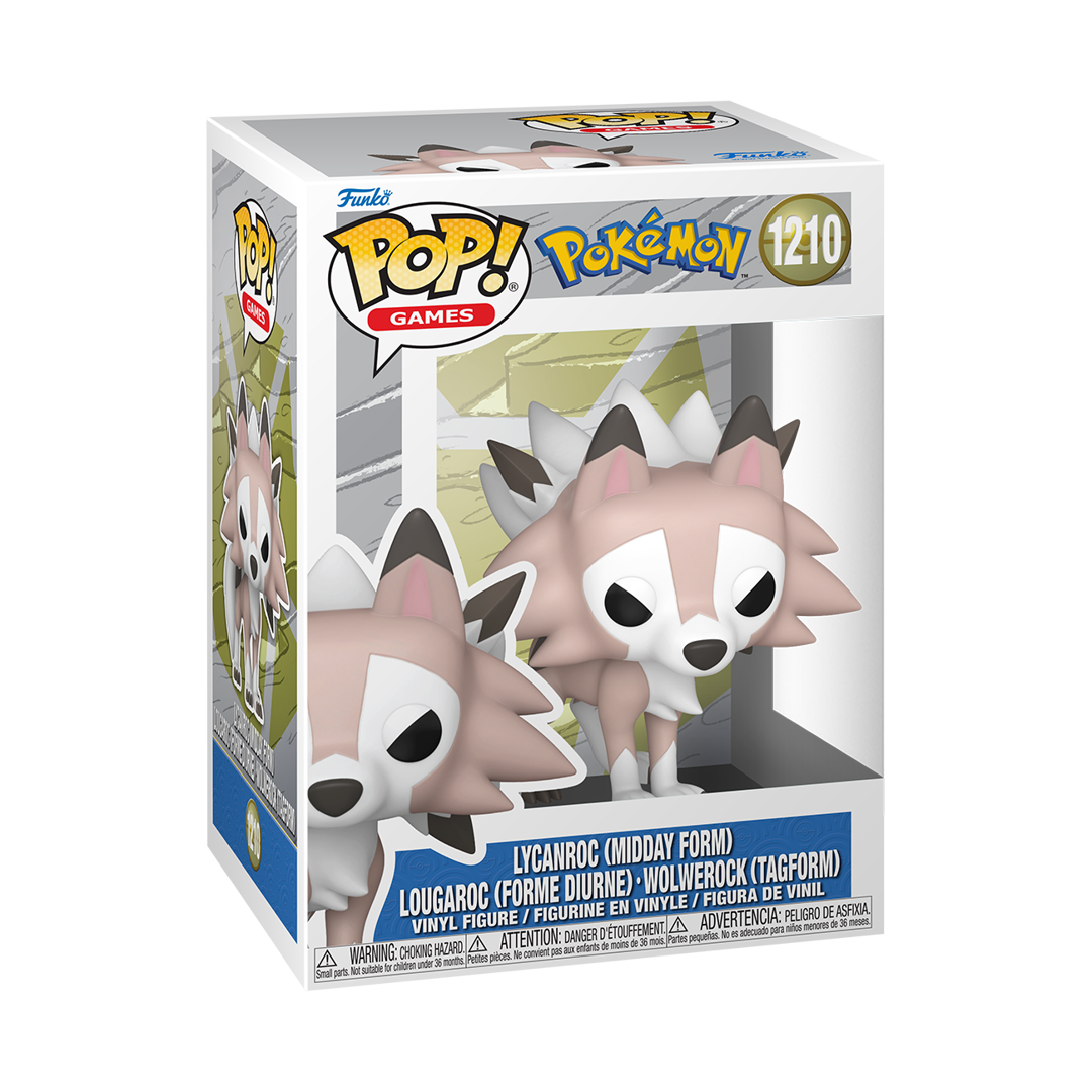 Pokemon Pop! Games #1210 Lycanroc (Midday Form)