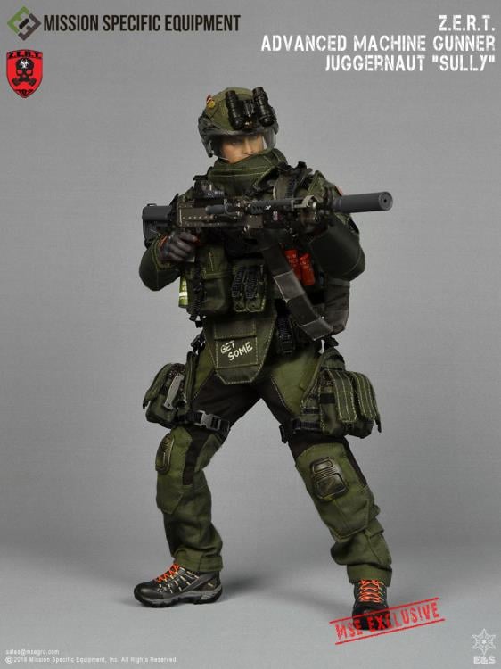 1/6 Scale Z.E.R.T. Figure - Advanced Machine Gunner Juggernaut "Sully ...