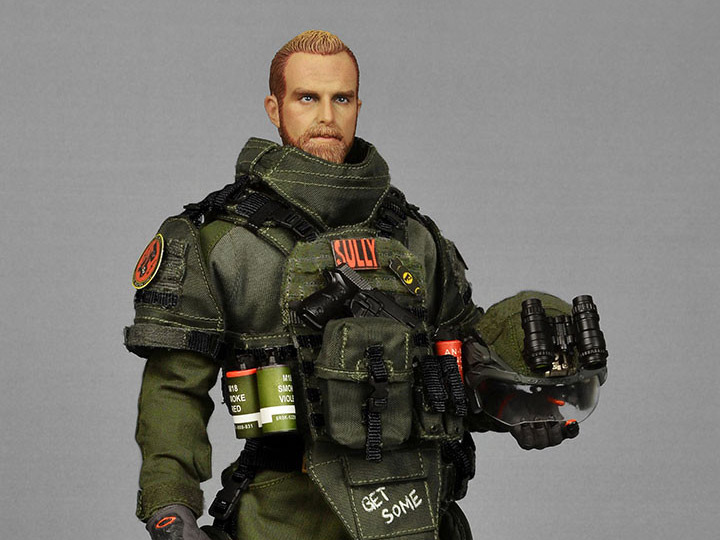 1/6 Scale Z.E.R.T. Figure - Advanced Machine Gunner Juggernaut "Sully ...