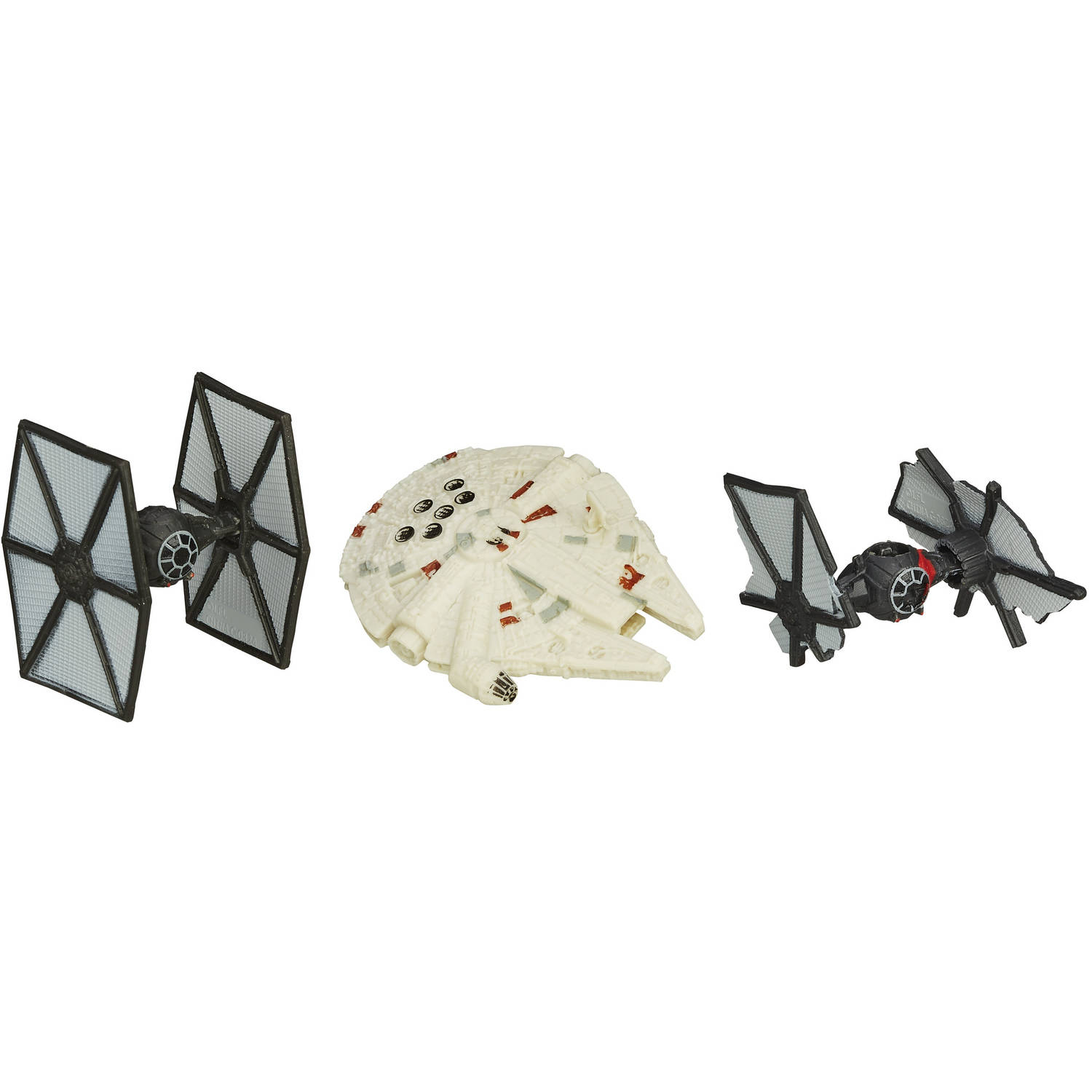Star Wars Micro Machines First Order TIE Fighter Attack Vehicle Three Pack