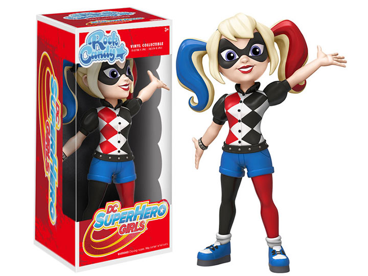 DC Super Hero Girls Rock Candy Harley Quinn