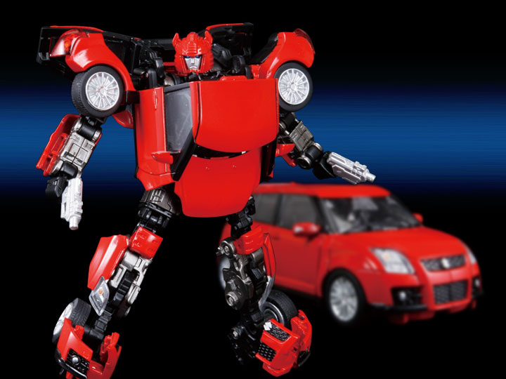 Transformers Alternity A-03 Suzuki Swift Cliffjumper (Red Pearl)