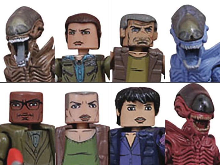 Alien Minimates Series 4 Set of 4 Two-Packs