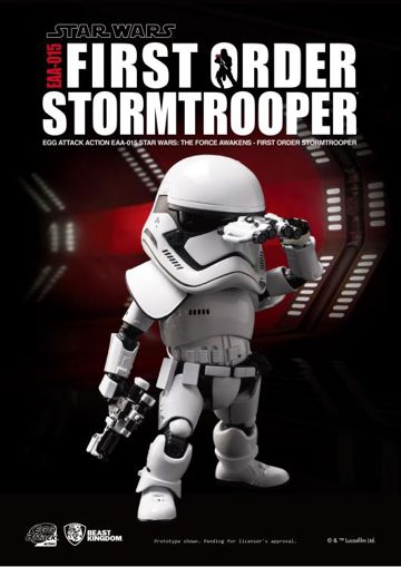 Star Wars Egg Attack Action EAA-015 First Order Stormtrooper (The Force ...
