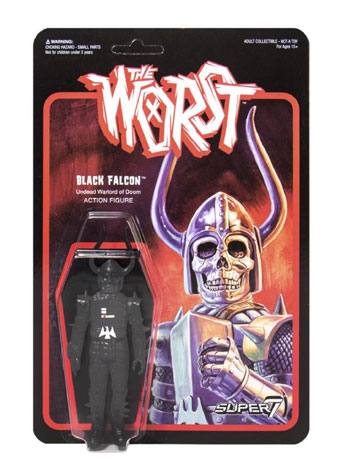 The Worst ReAction Figure Black Falcon Star Worst Variant SDCC 2017 ...