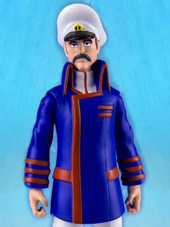 Robotech Captain Gloval Poseable Action Figure