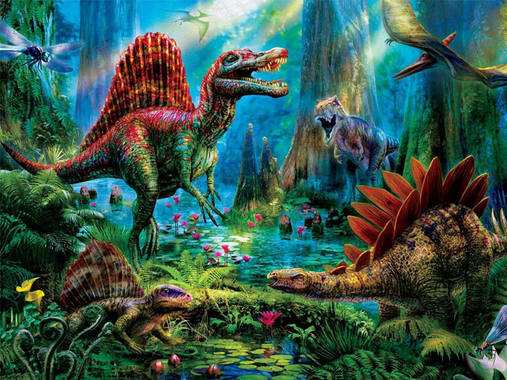 Prehistoria Spinosaur 300-Piece Puzzle
