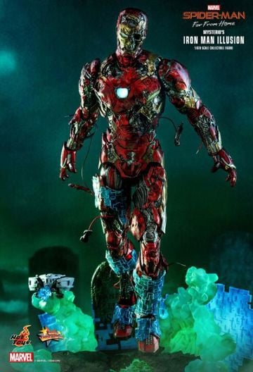Spider-Man: Far From Home MMS580 Mysterio's Iron Man Illusion 1/6th ...