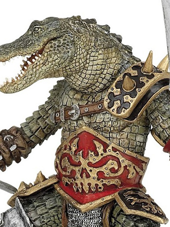 Crocodile Mutant Figure