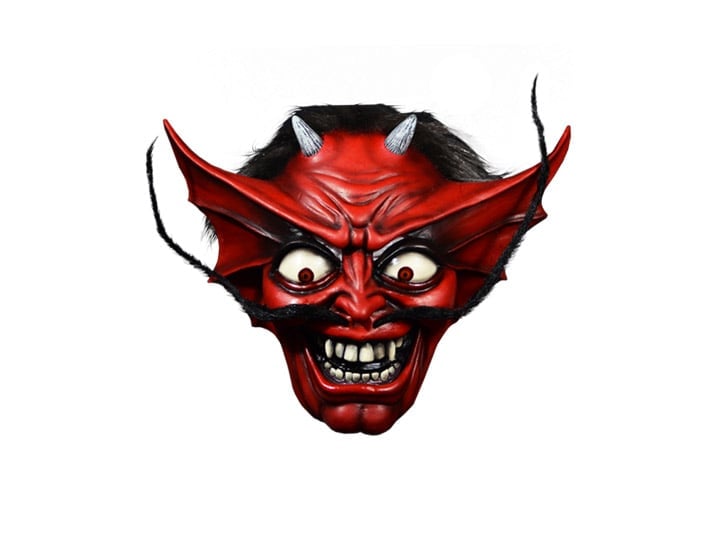 Iron Maiden Number of the Beast Devil Mask