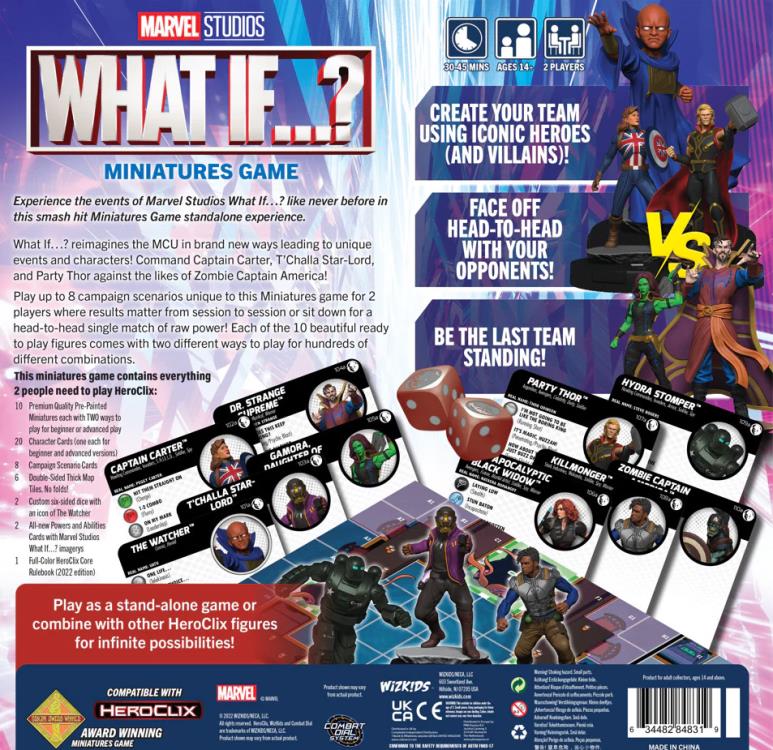 Marvel HeroClix Set 47 Miniatures Game
