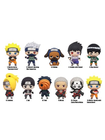 Naruto: Shippuden Series 3 Box of 24 Random Bag Clips