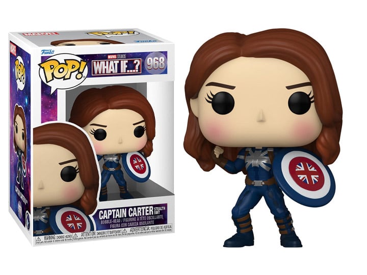 Pop! Marvel: What If...? - Captain Carter (Stealth Suit)