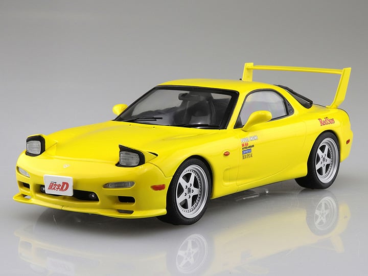 Initial D Keisuke Takahashi's FD3S RX-7 (Comics Vol.1 Ver.) 1/24 Scale ...