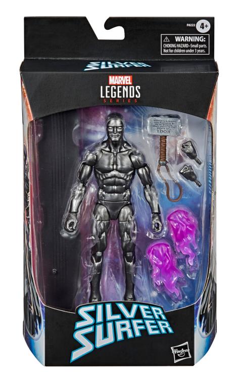 Silver Surfer Marvel Legends Obsidian Surfer Action Figure